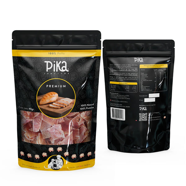 Pika Snack deshidratado de Pechuga Pollo – Los Piwos